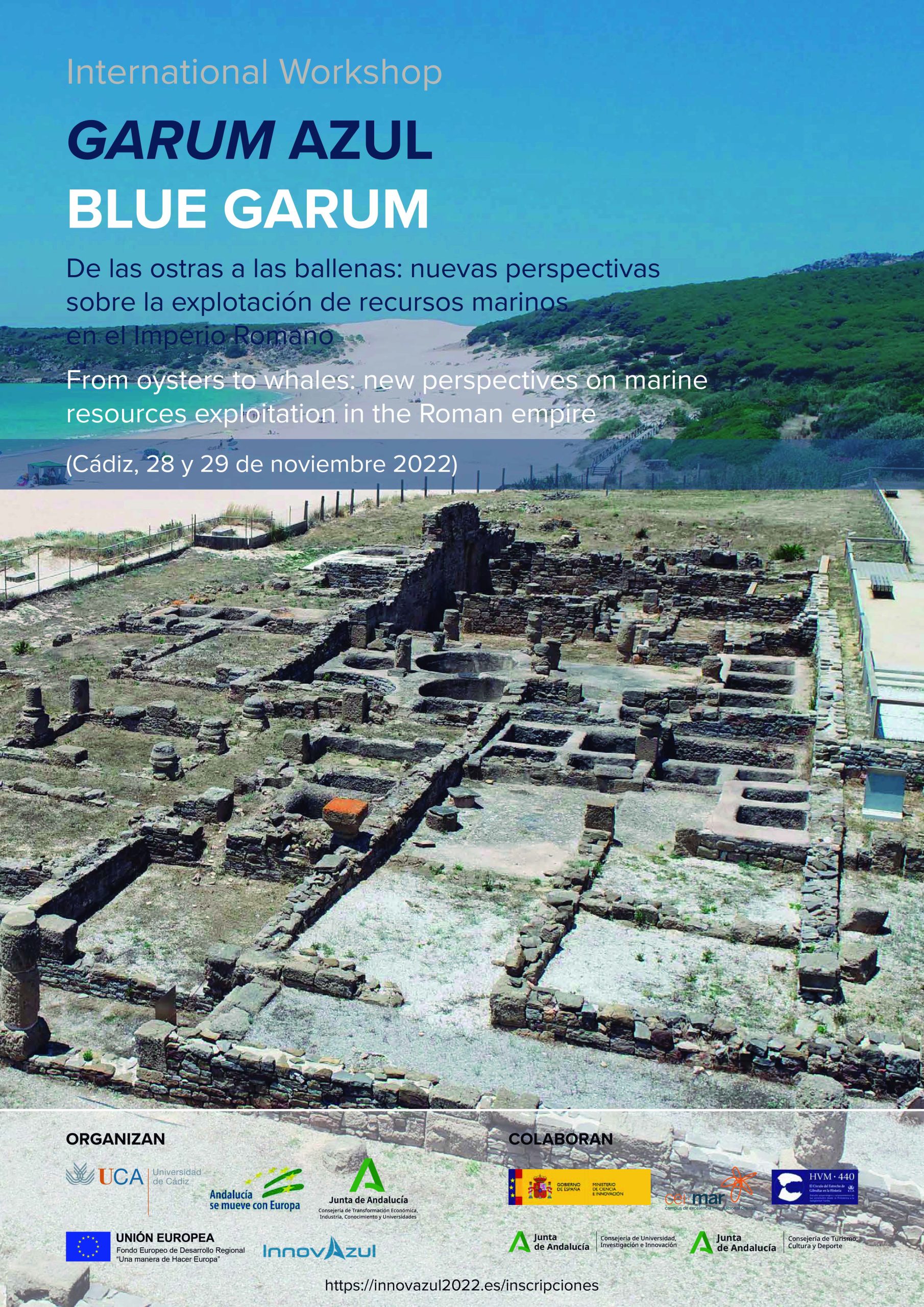 Workshop Internacional Blue Garum – Historia, Geografía y Filosofía